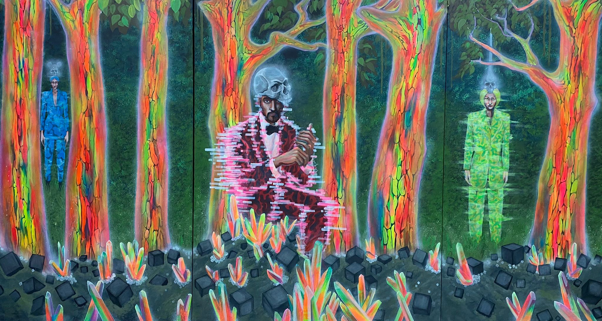 Jimmy Rice 畫展：反思現代人的思想「窒機」「雪花」背後的強烈藝術概念 - 誌 HK FEATURE